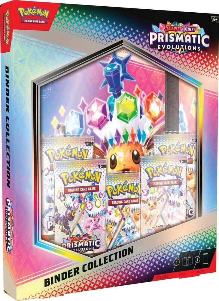 Pokémon Prismatic Evolutions Binder Collection | Inner Circle Comics ...